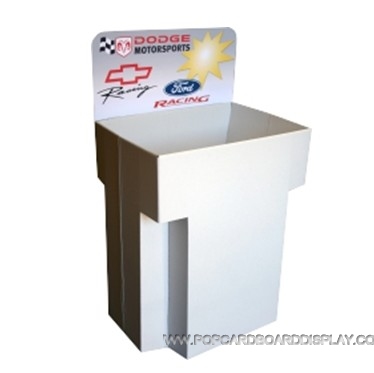 Auto parts cardboard dump bin_cardboard display stands,cardboard ...